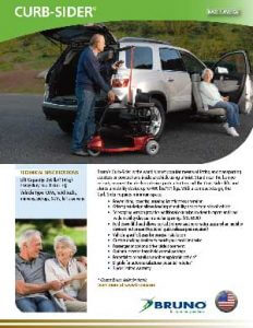 Bruno Curb-Sider Wheelchair Lifts - MobilityWorks
