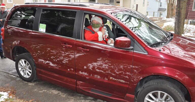 Santa Claus Comes to Town in a MobilityWorks Van - MobilityWorks